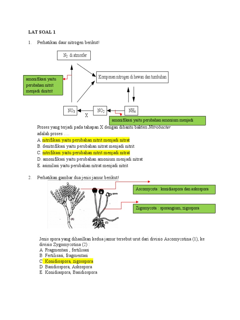 Lat Soal 1 | PDF