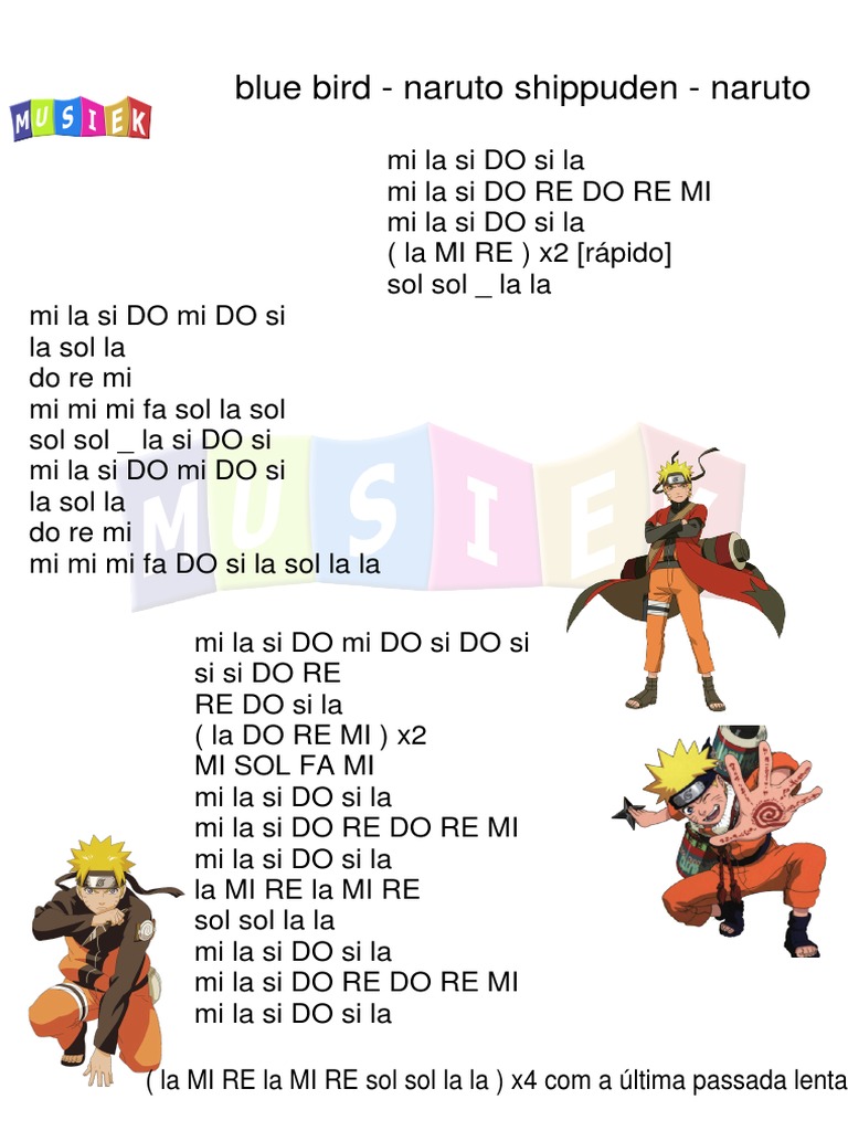 Blue Bird Naruto | PDF