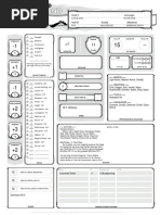 Druid Character Sheet | PDF