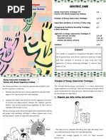 Energy Conservation and Work Simplification Handout | PDF