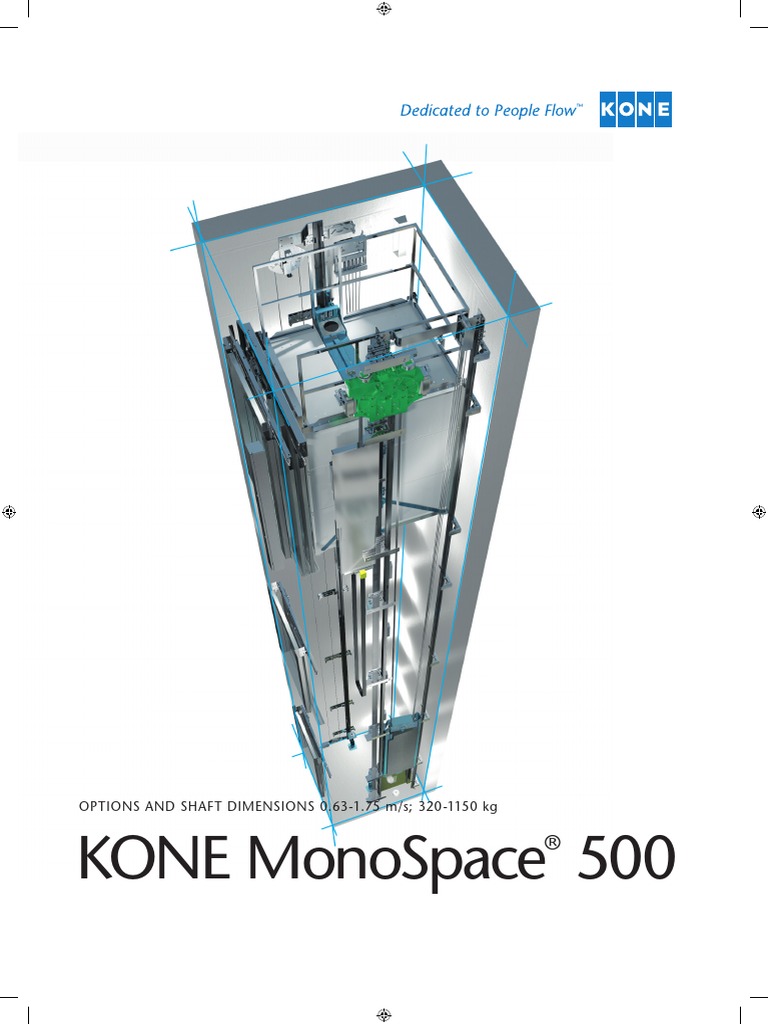Planning Guide Kone Elevator Monospace 500 - tcm73 17968 | PDF | Door ...