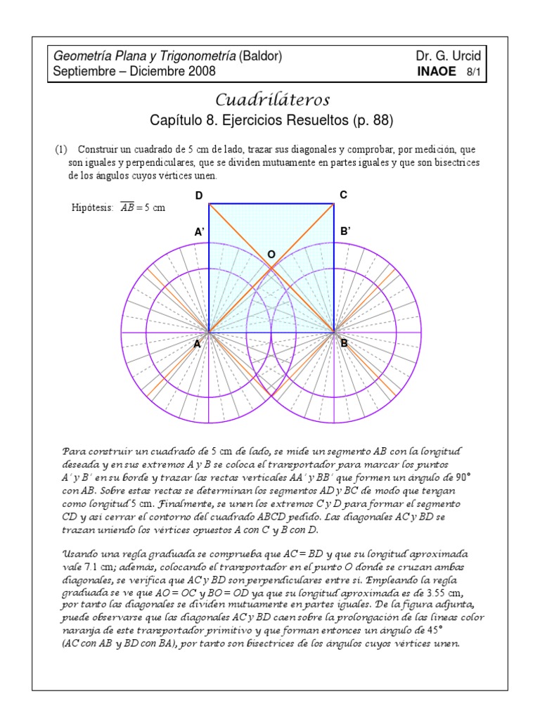 PR Urcid08-Cap08 | PDF | Rectángulo | Perpendicular