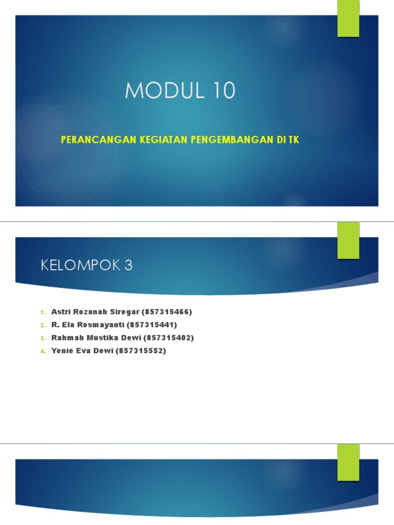 Modul 10 - KB 3 (Kelompok 3) | PDF