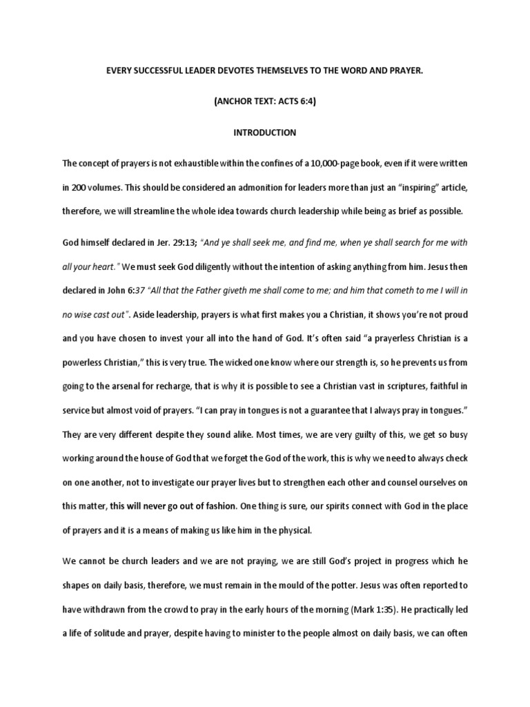 Word of Exaltation | Download Free PDF | Prayer | Jesus