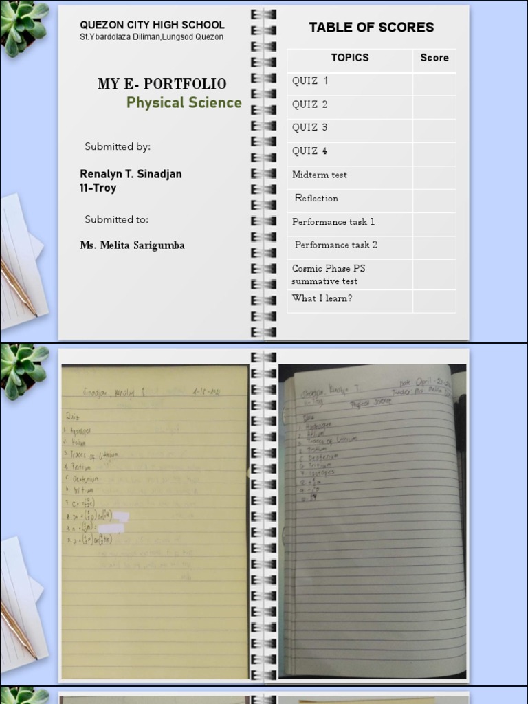 PDF Science e Portfolio | PDF | Science & Mathematics