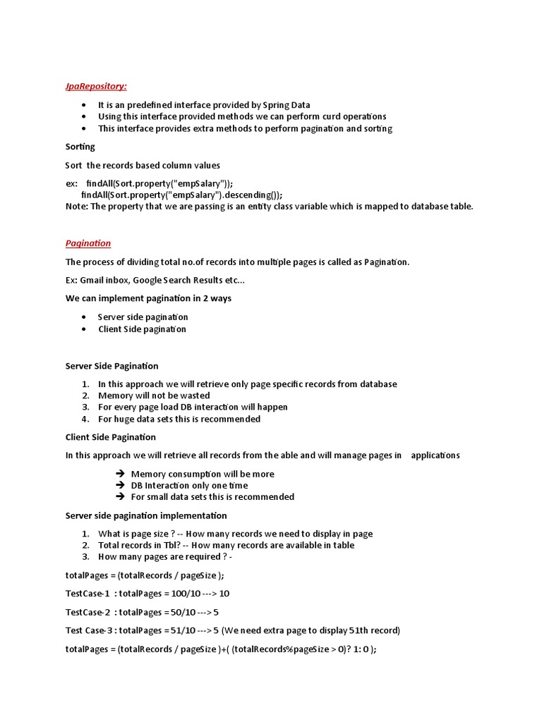Spting Boot Pdf Spring Framework Relational Database 3963