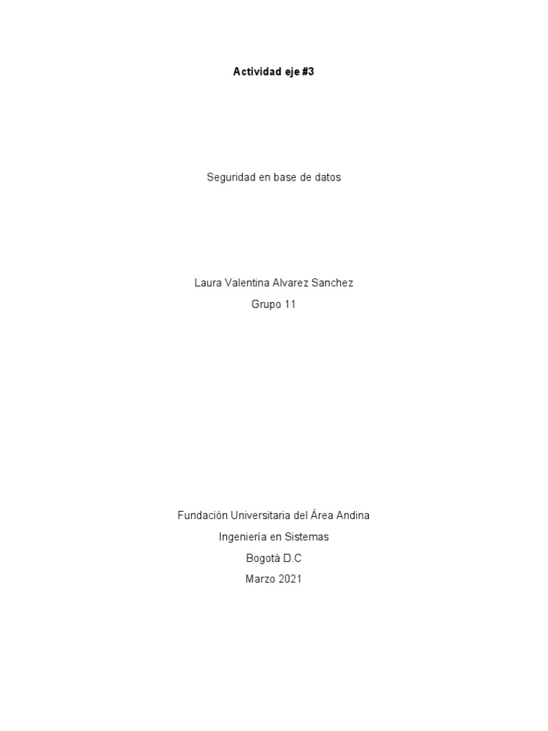 Actividad Eje #3 | PDF | Cifrado | Criptografía