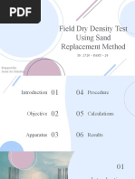 FDT Method Statement | PDF | Sand | Density
