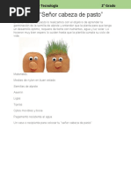 Señor y Señora Cabeza de Pasto Paso A Paso | PDF | Hogar, jardinería y ...