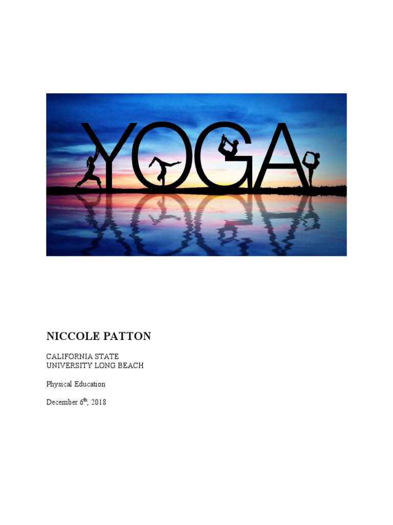 Yoga Unit Plan Overview | PDF | Question | Adverb