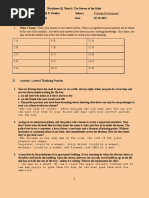 SUMMATIVE TEST-PerDev. | PDF | Self | Self Concept