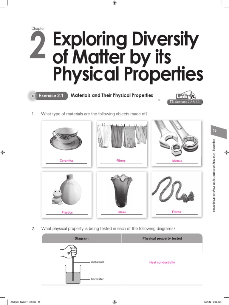 Classifying Materials: Exploring the Physical Properties and Uses of ...