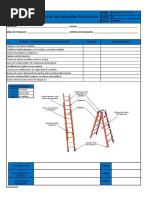 Checklist Pre Uso Escaleras | PDF