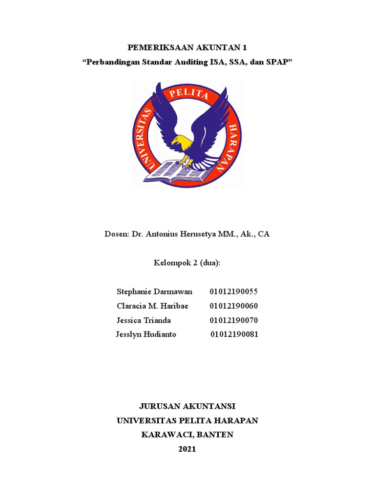 Newest STANDAR AUDITING KEL 2 - PEMERIKSAAN AKUNTAN 1 | PDF