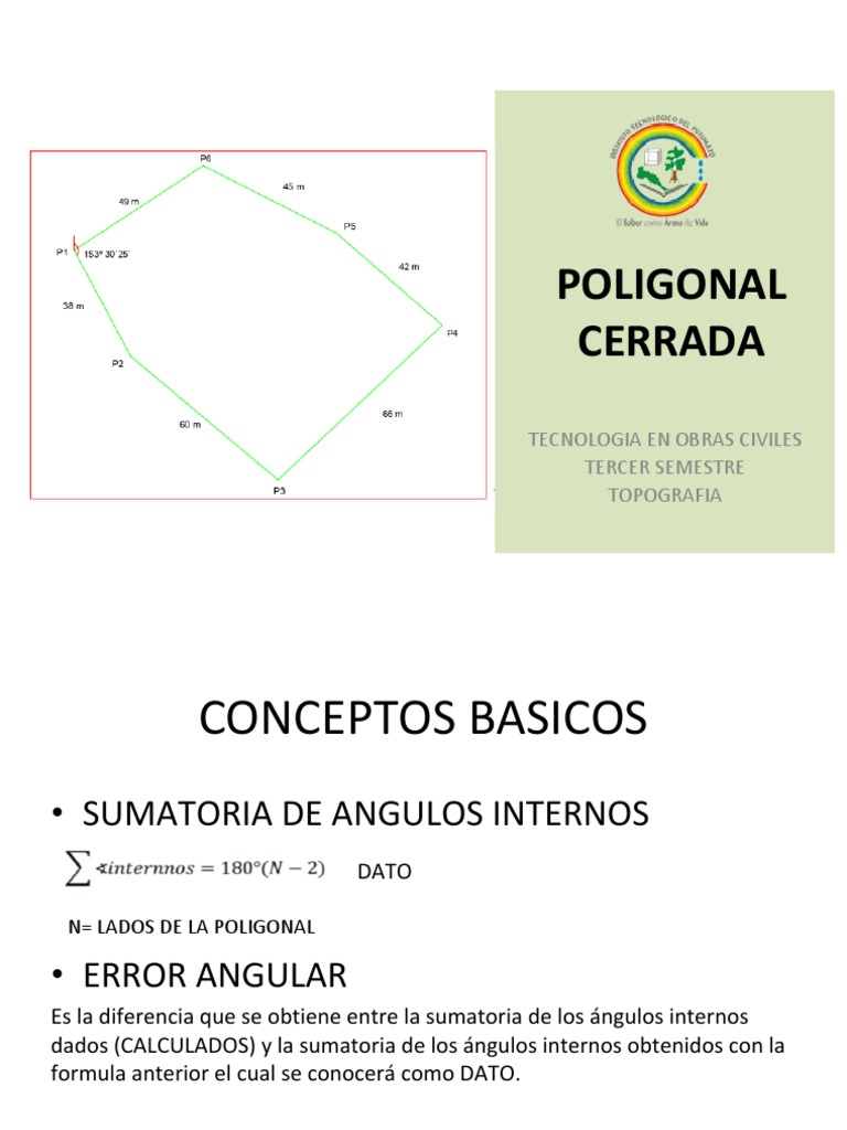 POLIGONal Cerrada 2021 | PDF | Azimut | Geometría Elemental