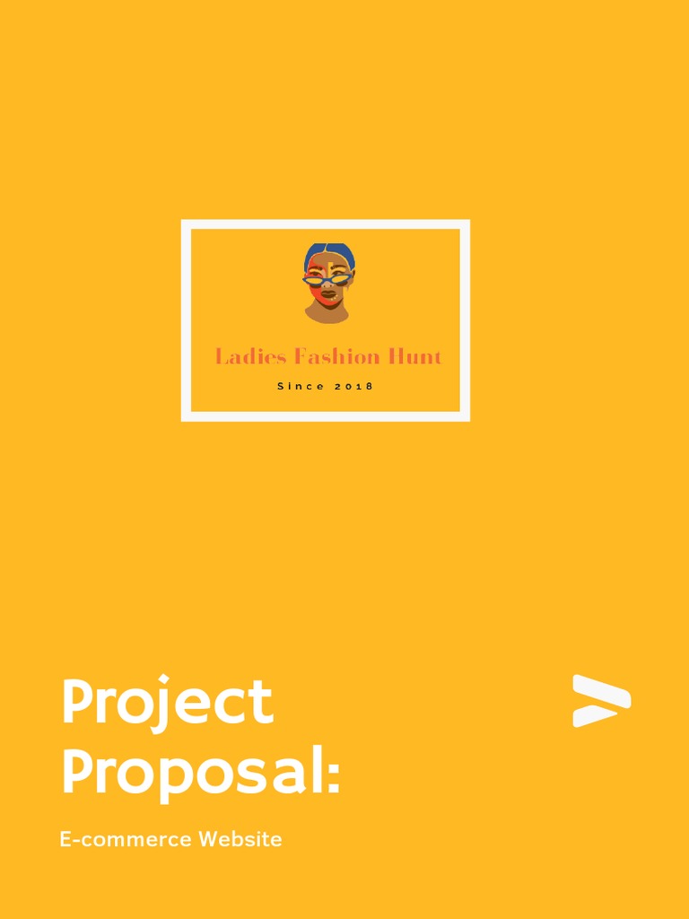 Project Proposal:: E-Commerce Website | PDF | Mobile App | Websites