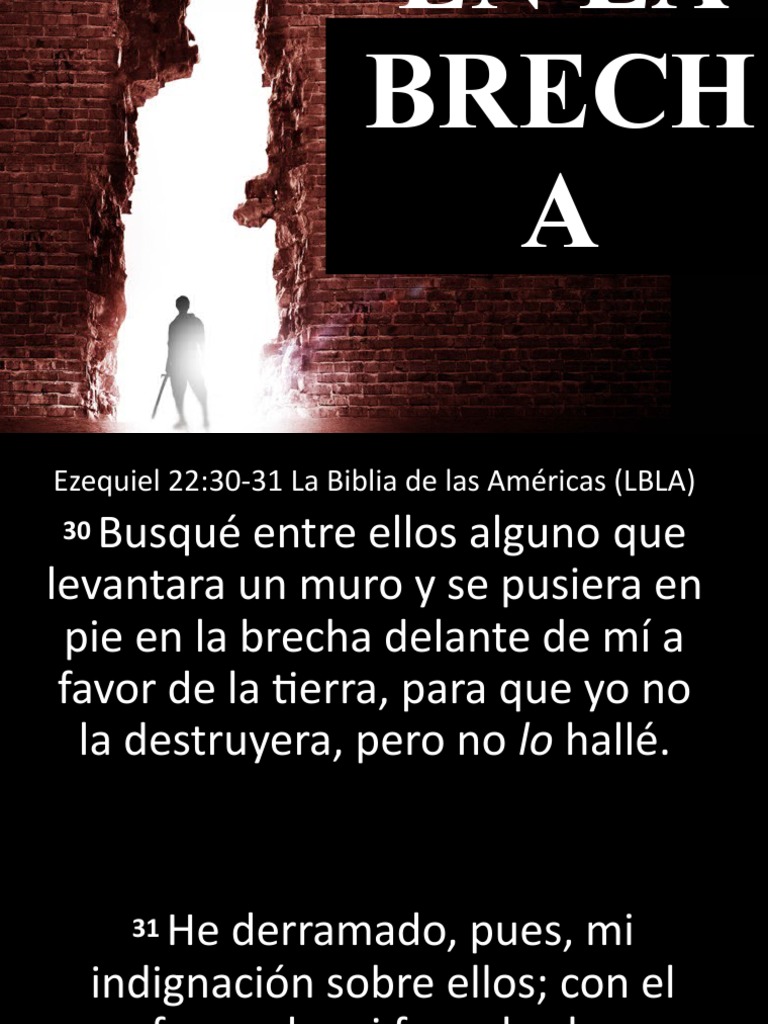 En La Brecha | PDF | Contenido bíblico | Biblia