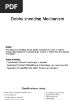 Let Off Mechanism | PDF | Loom | Weaving