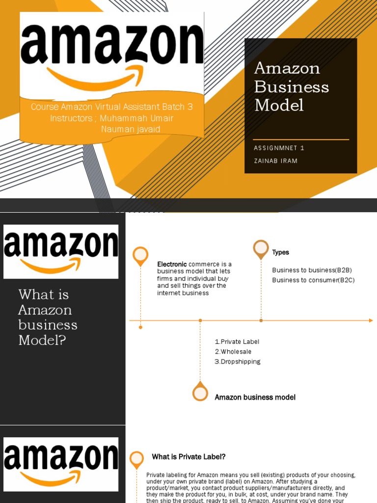 Amazon Business Model | PDF | Brand | Marketing