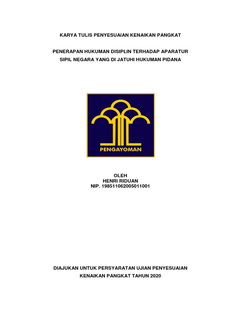 Pi Henri Riduan 2020 | PDF