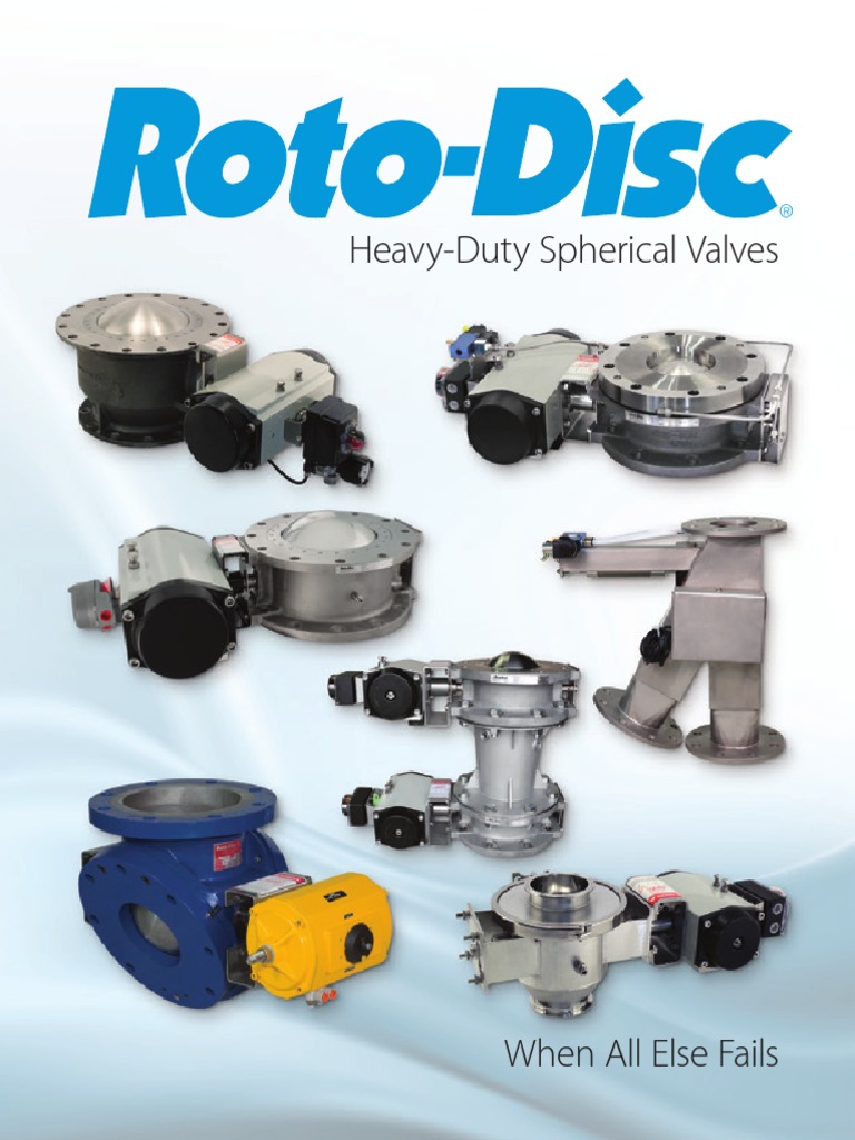 ROTO-DISC 20151112 - RD - Brochure - 72 | PDF | Valve | Steel