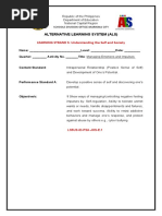 LS4-Life-and-Career-Skills-MODULE 1 | PDF | Employment | Learning