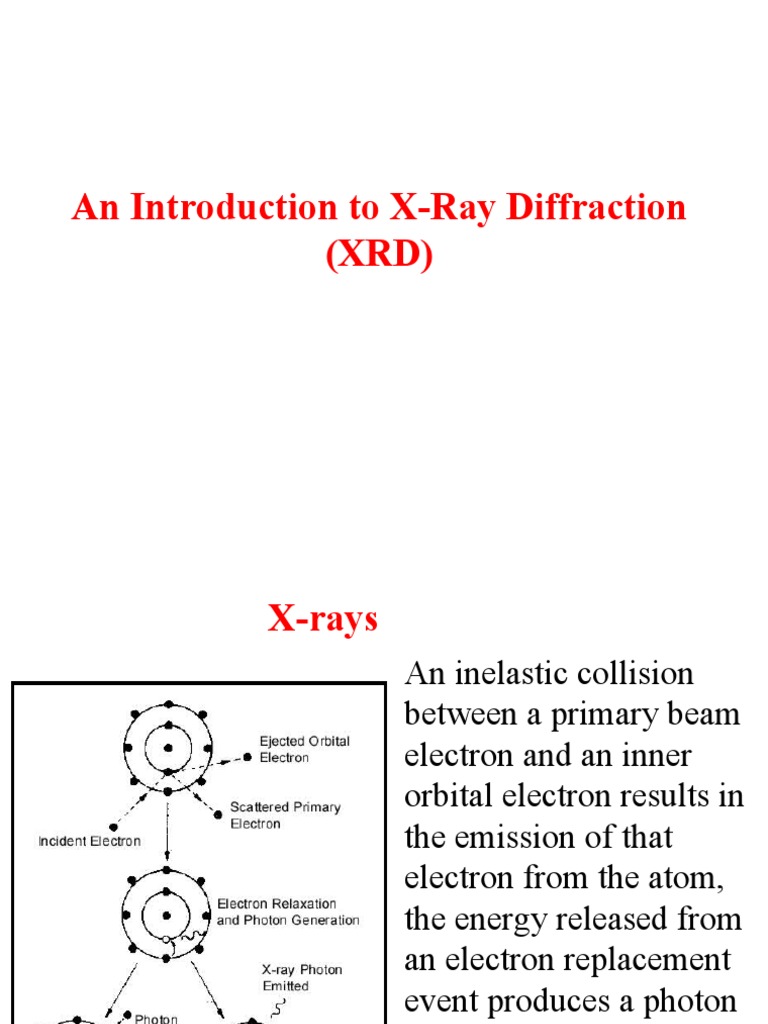 4 XRD | PDF | Crystal Structure | X Ray Crystallography
