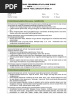 Contoh Laporan Perkembangan Anak Didik | PDF