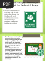 Contoh Denah Jalur Evakuasi | PDF