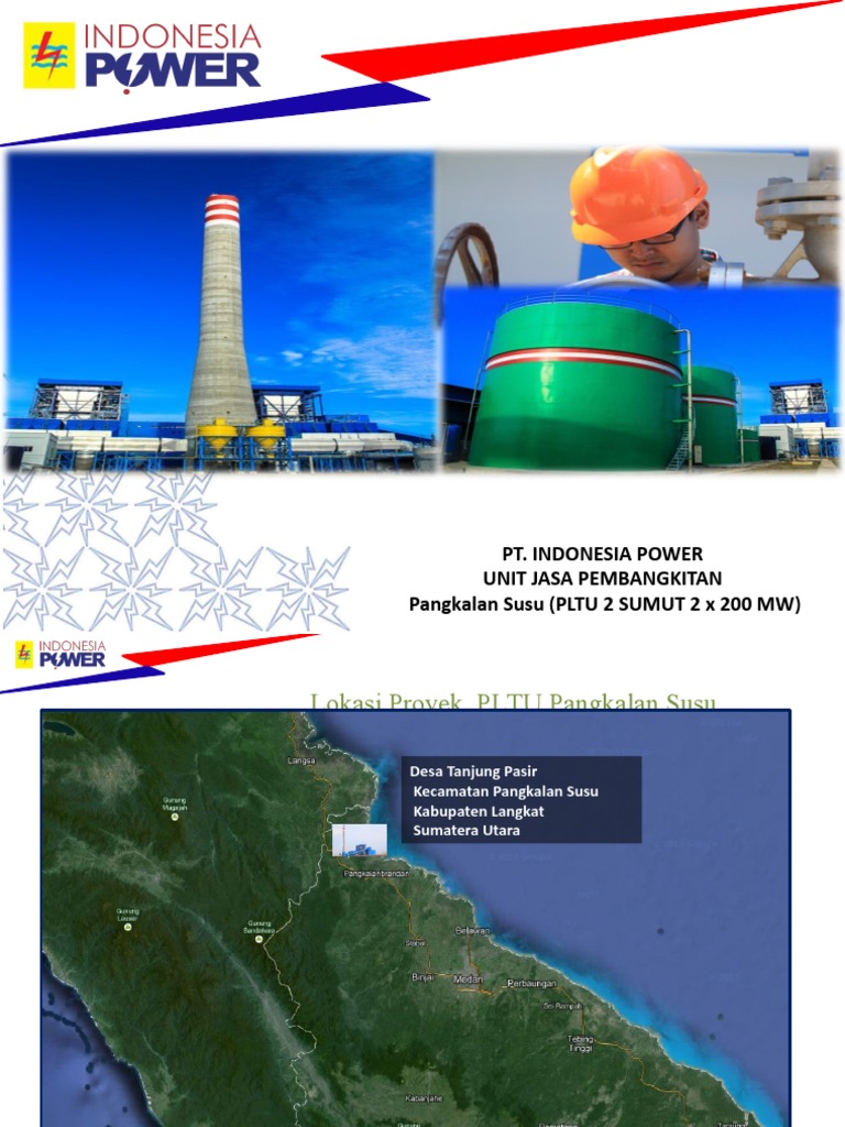Profil PT INDONESIA POWER UJP PANGKALAN SUSU | PDF | Electric Power ...