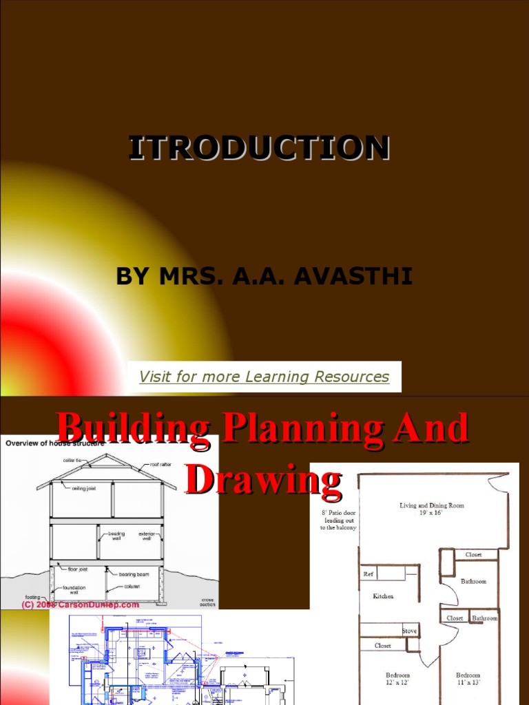 Architectural Drawing Types Explained | PDF | Building Technology ...