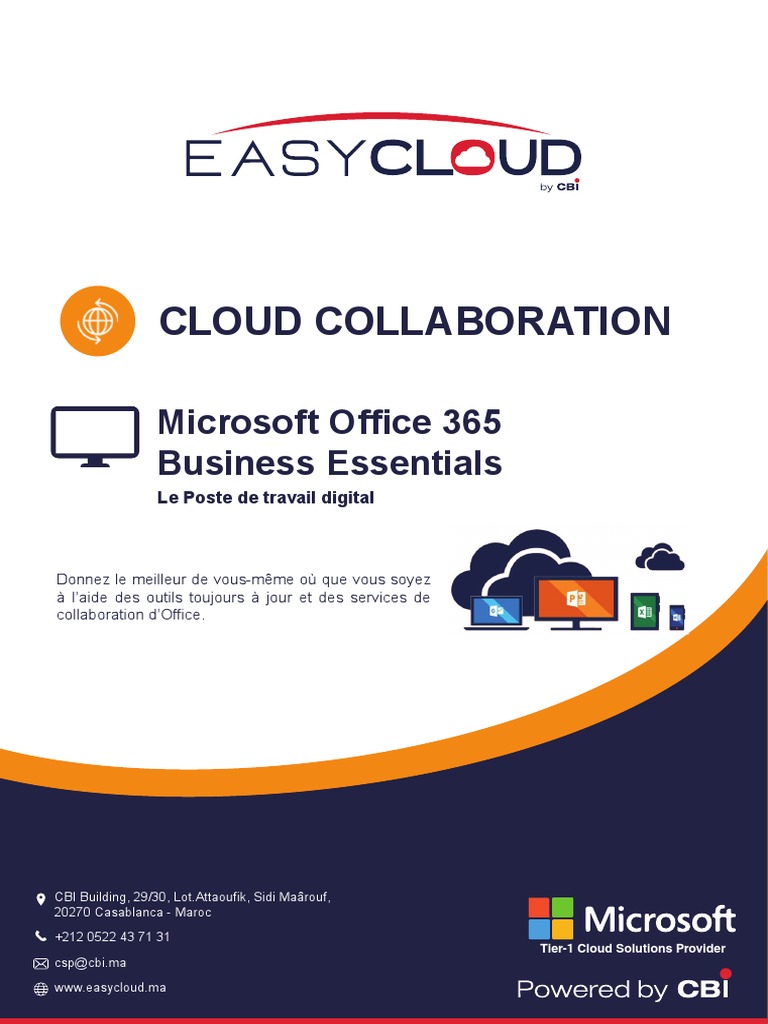 Datasheet Microsoft Office 365 Business Essentials | Download Free PDF ...