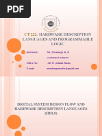 Introduction To HDL Day - 3: STC On HDL For Digital System Design 1 | PDF | Hardware Description ...