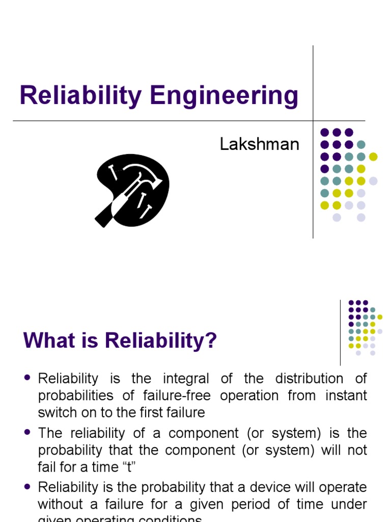 Reliability Engineering | PDF | Reliability Engineering | Systems Engineering