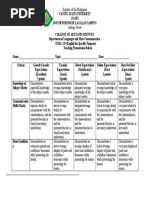 Rubric Scoring For Demonstration Teaching and LP | PDF | Rubric (Academic) | Pedagogy