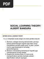 TEORI_KOGNITIF_SOSIAL ALBERT BANDURA | PDF