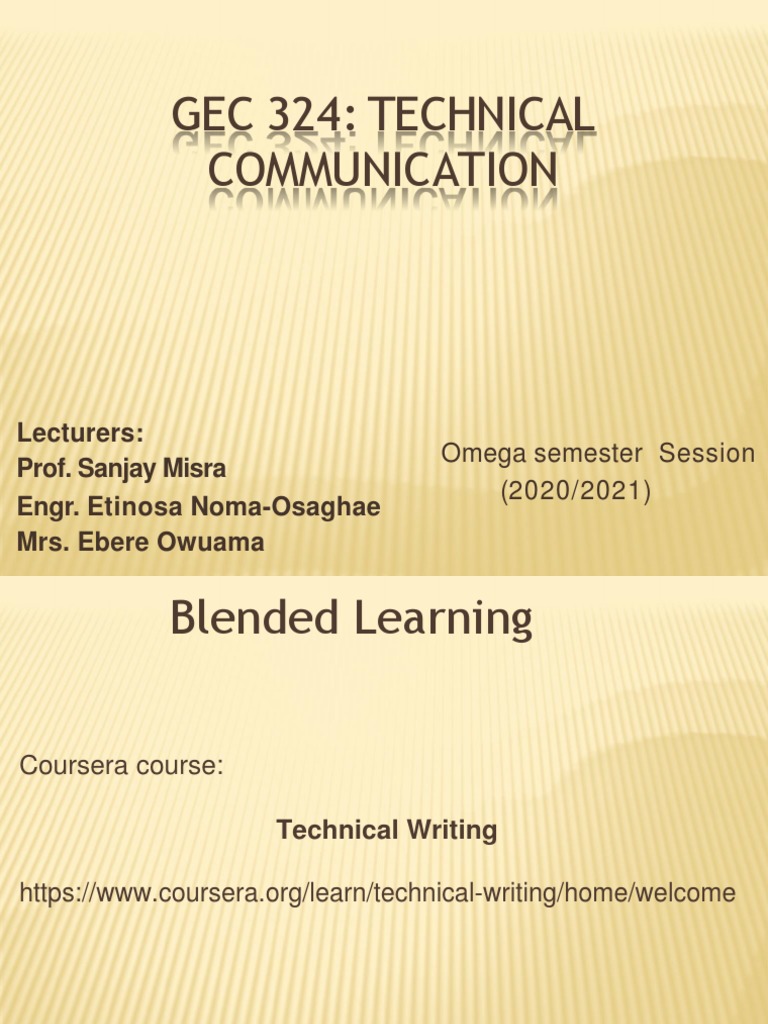 Fundamentals of Technical Communication | PDF | Technical Communication | Communication