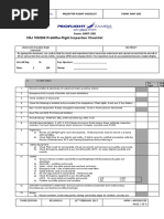 SAFA Ramp Inspection Checklist 2024 | PDF | Aviation | Aviation Safety