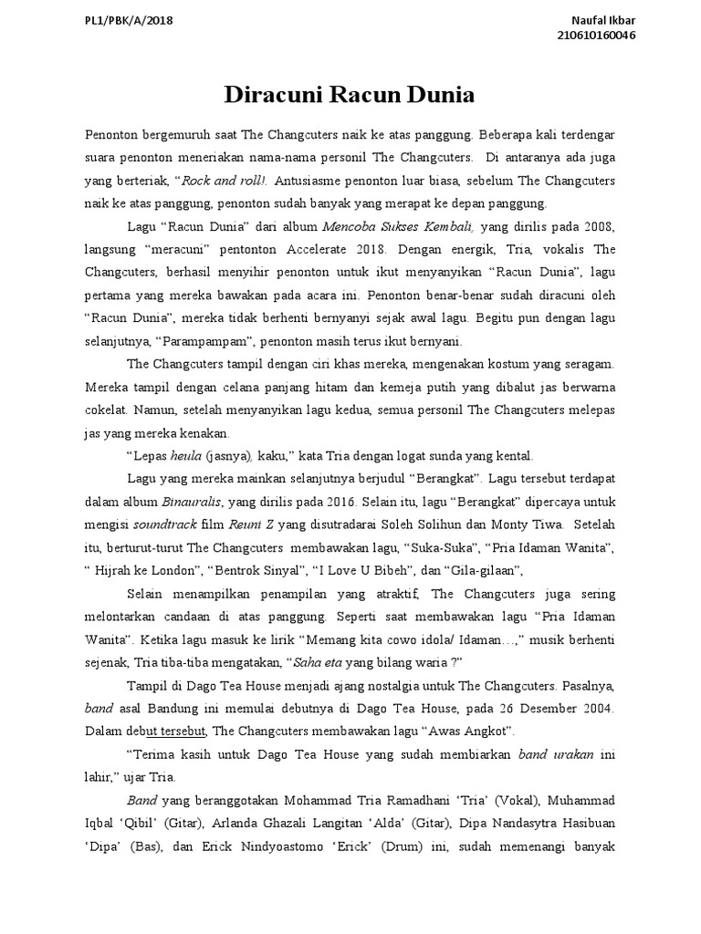 Contoh Berita Feature | PDF