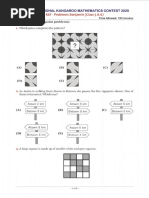 IKMC 2023 Answer Key | PDF