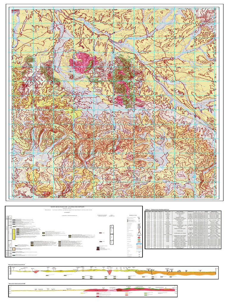 Mapa Geológico Espinar | PDF