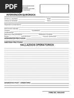 Modelo de Chequeo Medico Pre-Empleo y Periodico Cneuro | PDF | Sistema ...