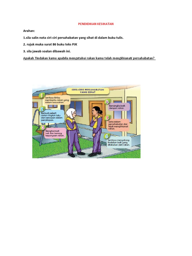 PENDIDIKAN KESIHATAN Tahun 5 | PDF