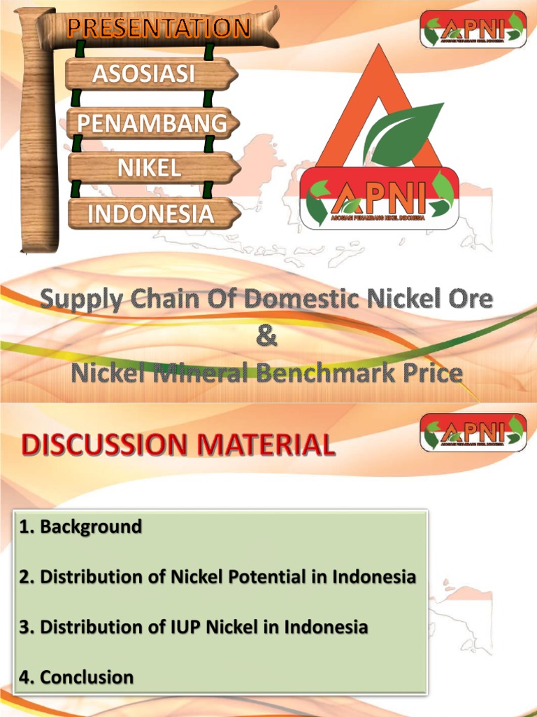 Supply Chain of Domestic Nickel Ore - Antonius Setyadi | PDF | Ore ...