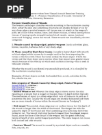 Understanding Skin Abrasions: Types & Causes | PDF | Injury | Wound