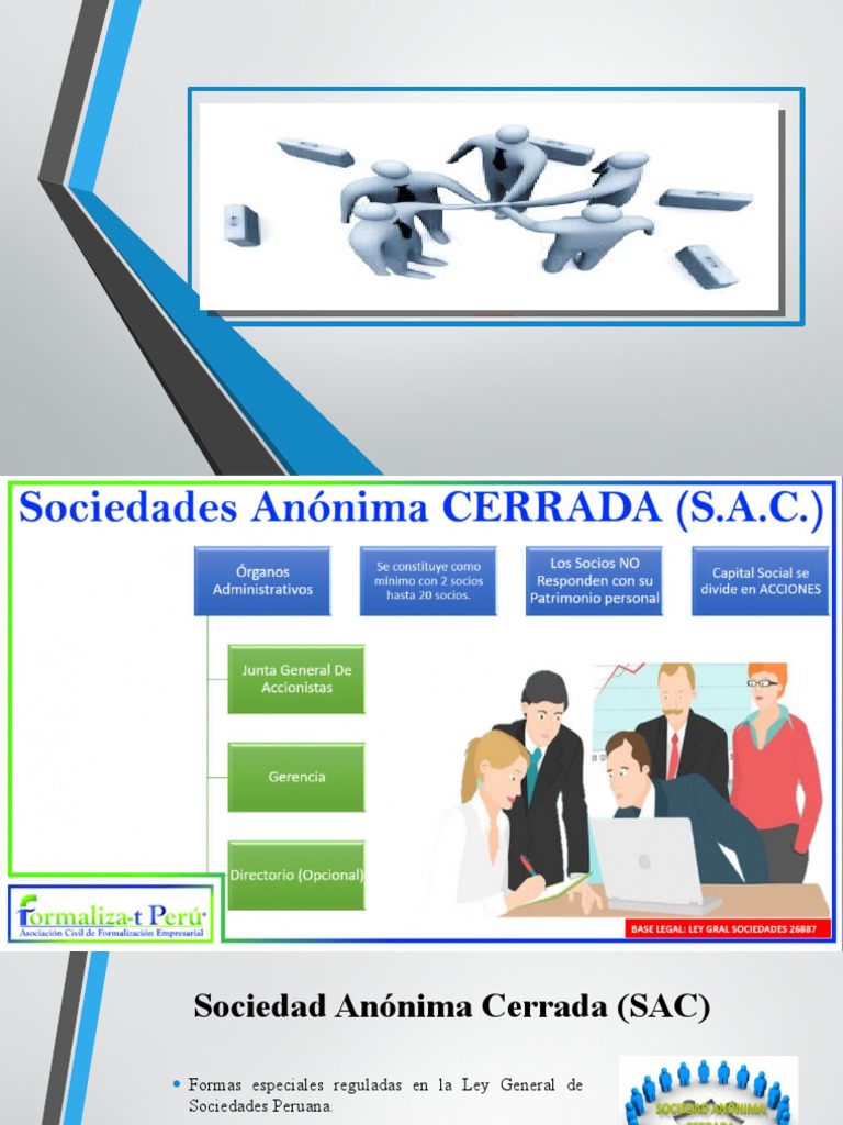 Guía sobre Sociedad Anónima Cerrada (SAC) | PDF | Empresas | Business