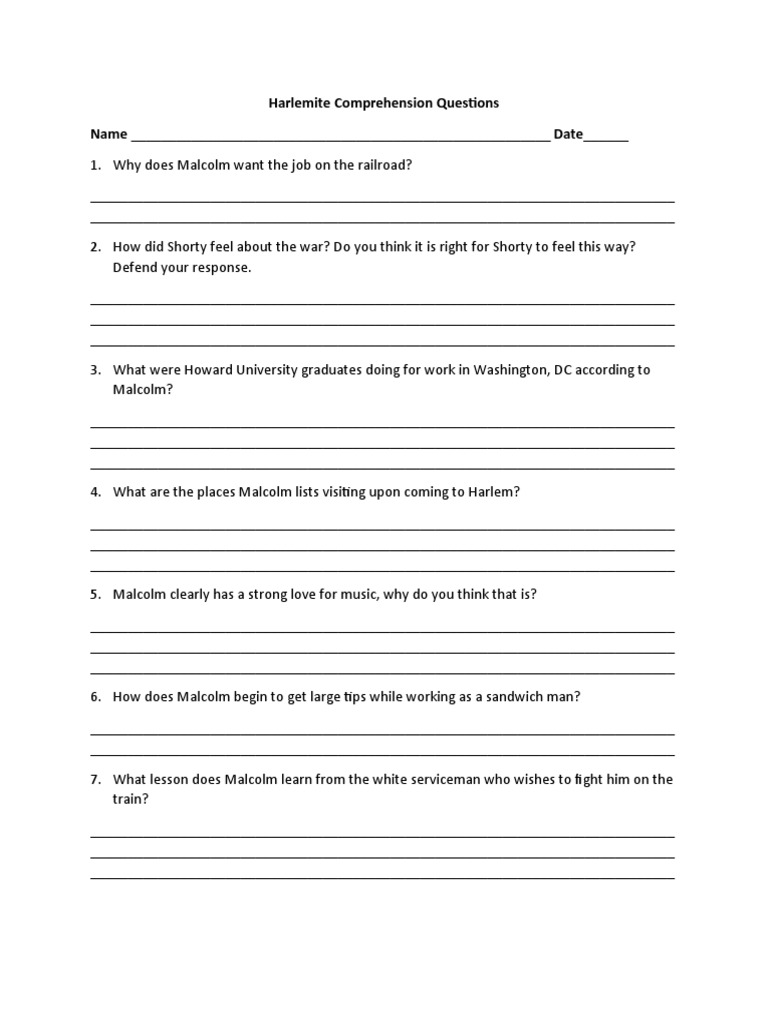 Chapter 5 Comprehension Questions | PDF