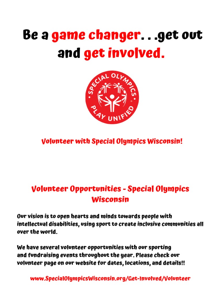 Volunteer Postcard | PDF | Sports & Recreation