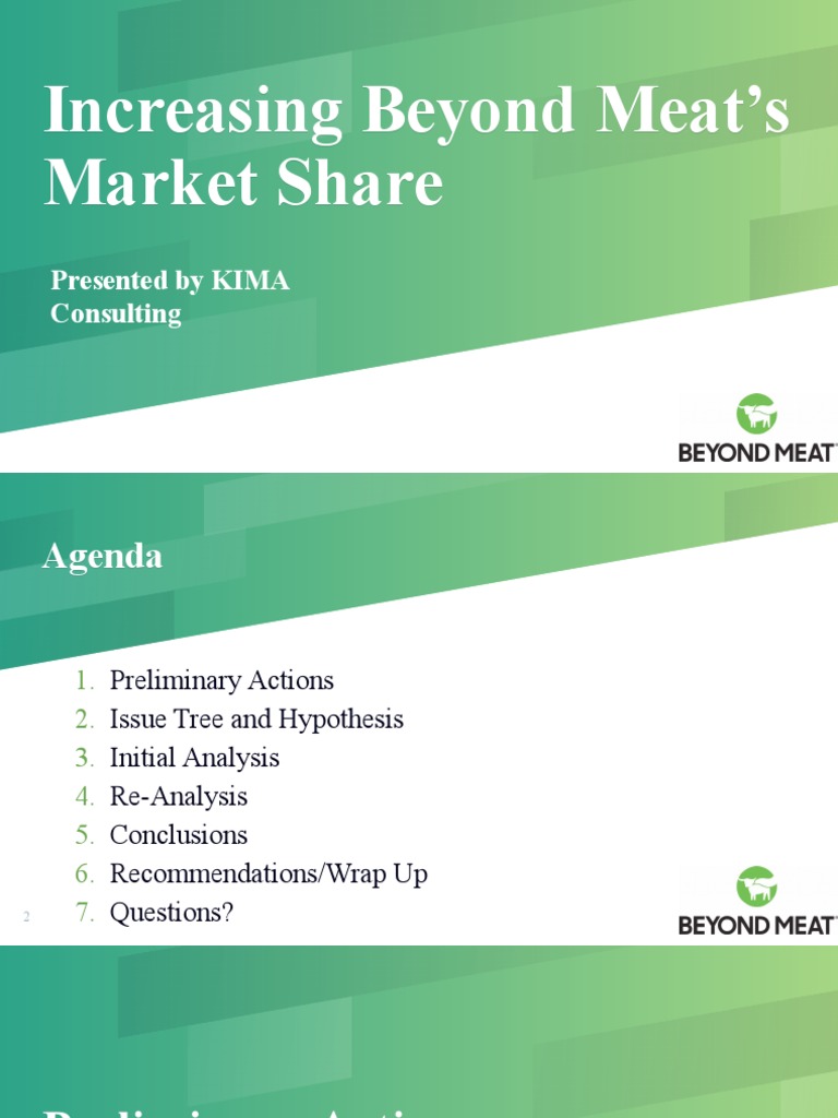 Beyond Meat | PDF | Meat | Business