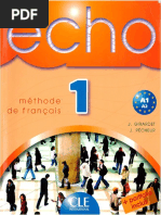 Écho - A1 Méthode de Français | PDF